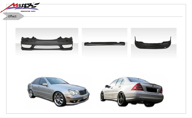 Wahnsinnig Gaf W203 Amg Body Kit - Buy W203 Body Kit Product on Alibaba.com