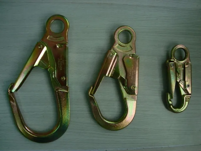 Yellow Zinc Plated Safety Double Lock Latches Snap Hook - Buy Double ...