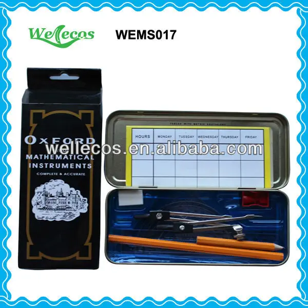 Math Set Mathematical Instruments Compass Set - Buy Professional ...
