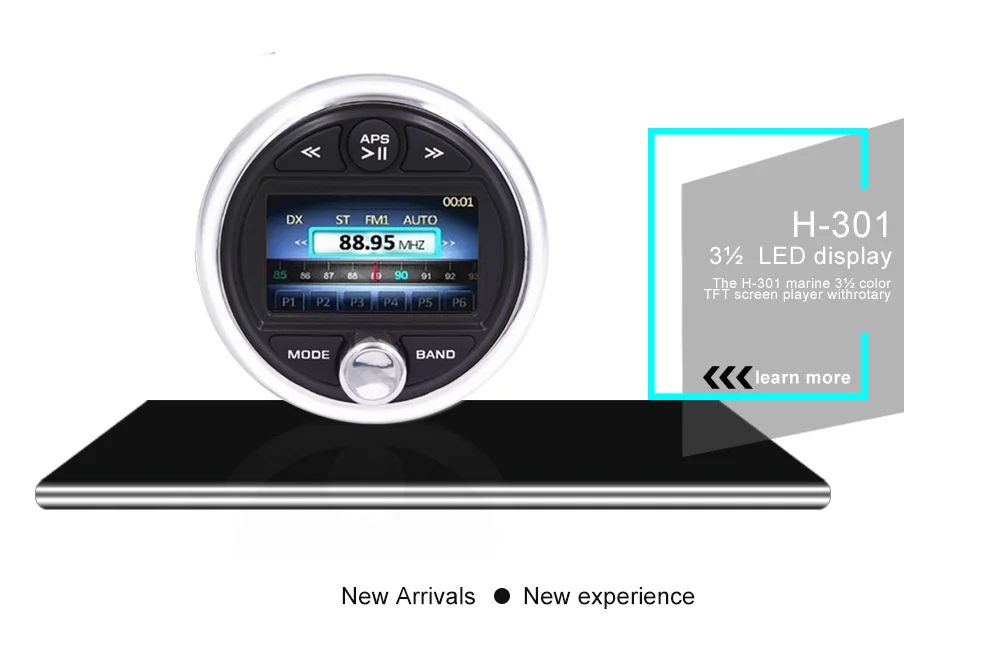 Hasda Electric Ltd. - Marine Audio Waterproof Stereo MP3 Player Boat ...