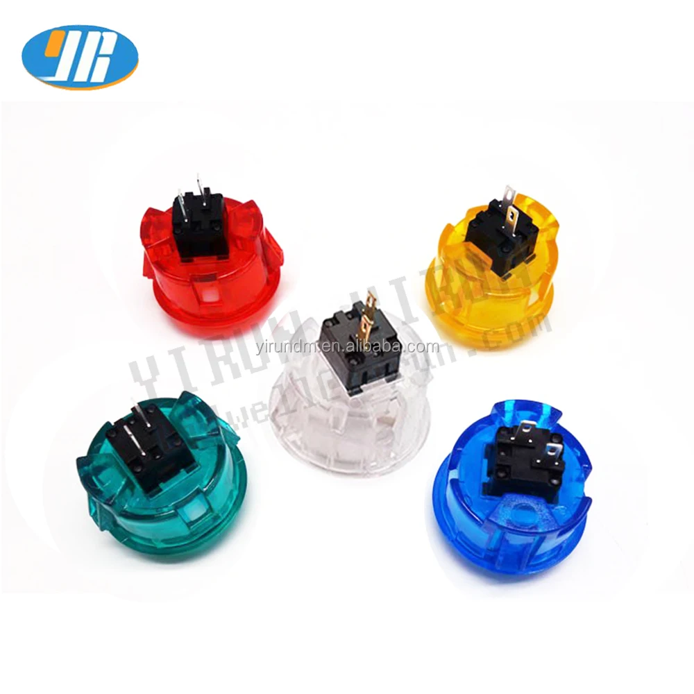 Acrylic Crystal Button Arcade Start Switch Sanwa Type Obsc-30 Clear ...