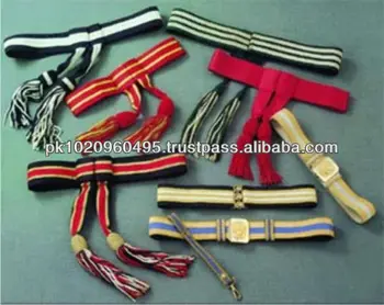 Ceremonial Waist Sashes And Belts | Military Ceremonial Uniform Waist ...