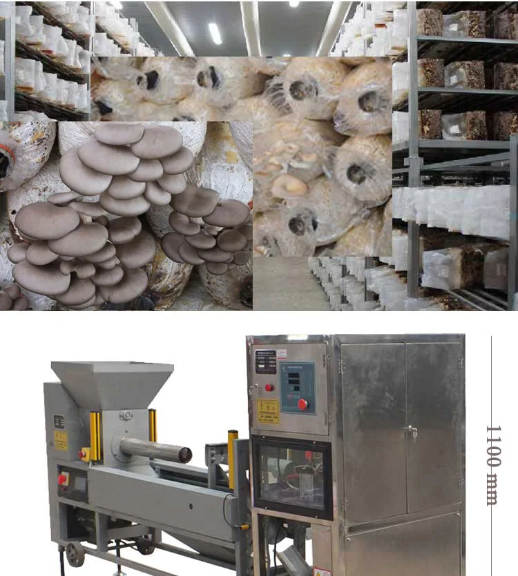 2018 Hot Sales Automatic Mushroom Growing Bag Filling Production Line ...