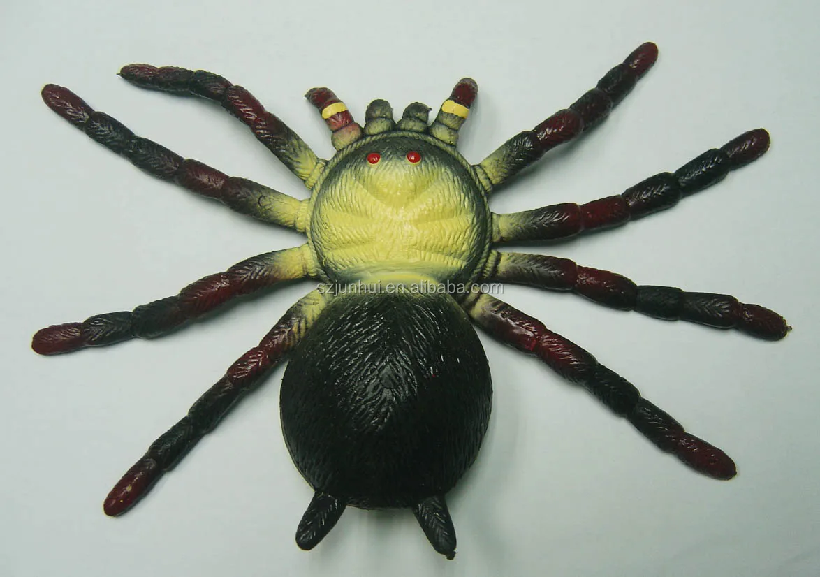 Realistic Toy Halloween Spider - Buy Halloween Spider,Squishy Animal ...