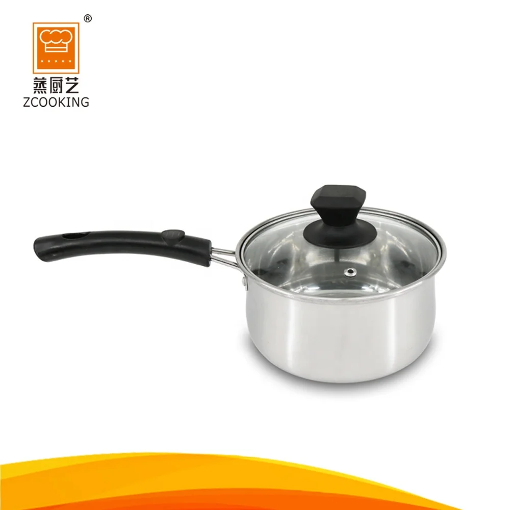 18cm Stainless Steel Single & Capsuled Bottom Milk Heating Cooking Pot ...