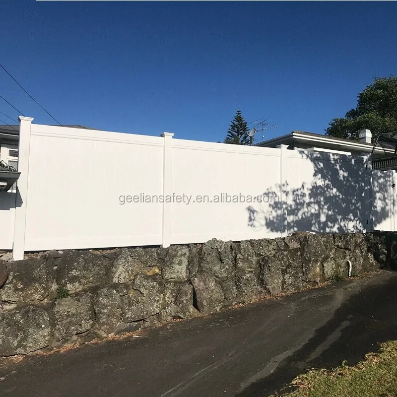 Strong Uv Proof Innovative Design Plastic Vinyl/pvc Garden Fence Panels ...