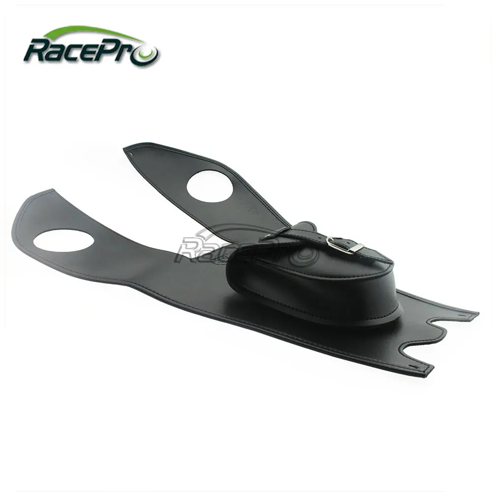 Motorcycle Leather Fuel Tank Cover For Harley Softail Fatboy - Buy ...