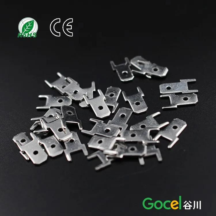 4.8mm Short Feet Terminal Lug,Pcb Solder Terminal,Dj610-4.8*12 - Buy ...
