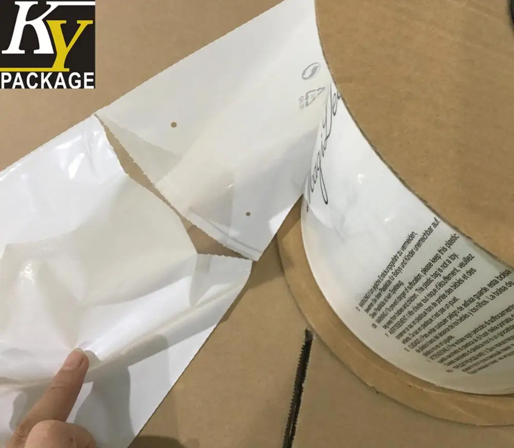 Factory Custom Lldpe Plastic Preopened Polybag Auto Bag On A Roll - Buy ...
