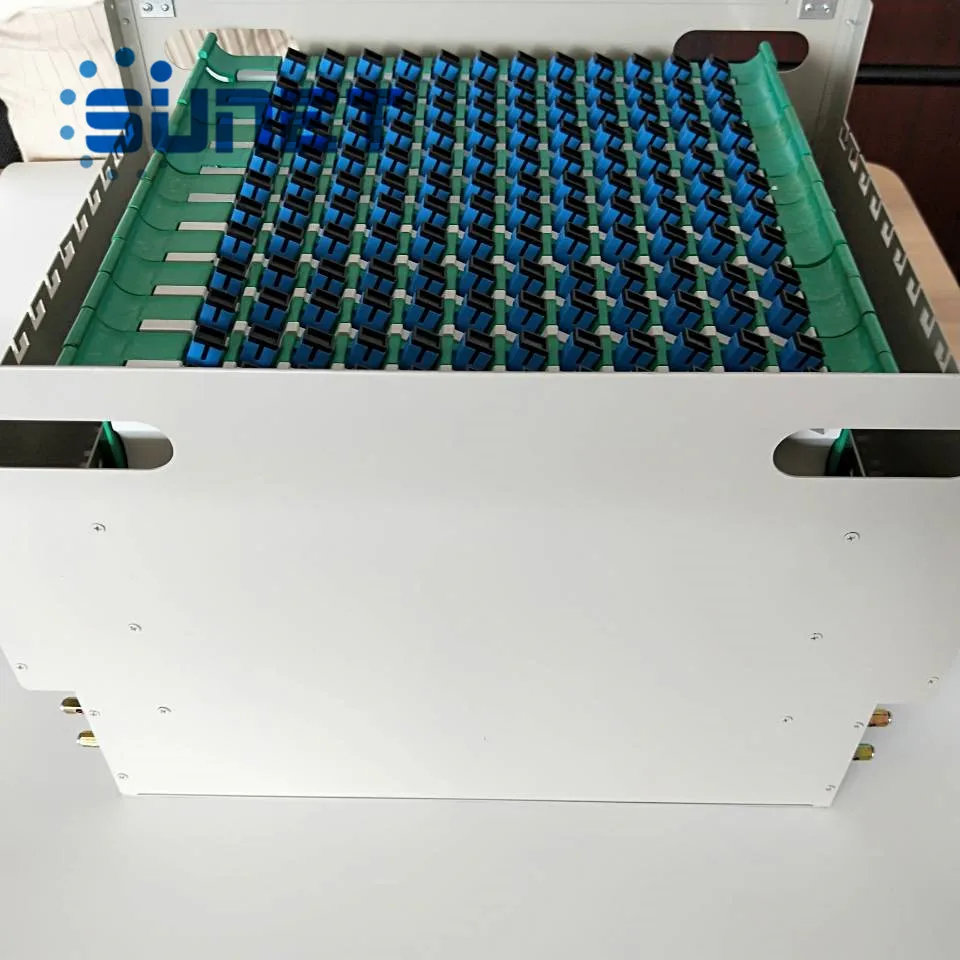 144 Port ODF SC Rack Mount Sliding Type Fiber Optic Solution