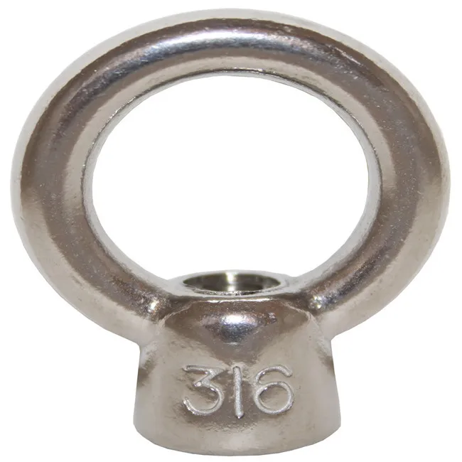 316l Stainless Steel Eye Bolt With Wing Nut - Buy Eye Bolt With Wing ...