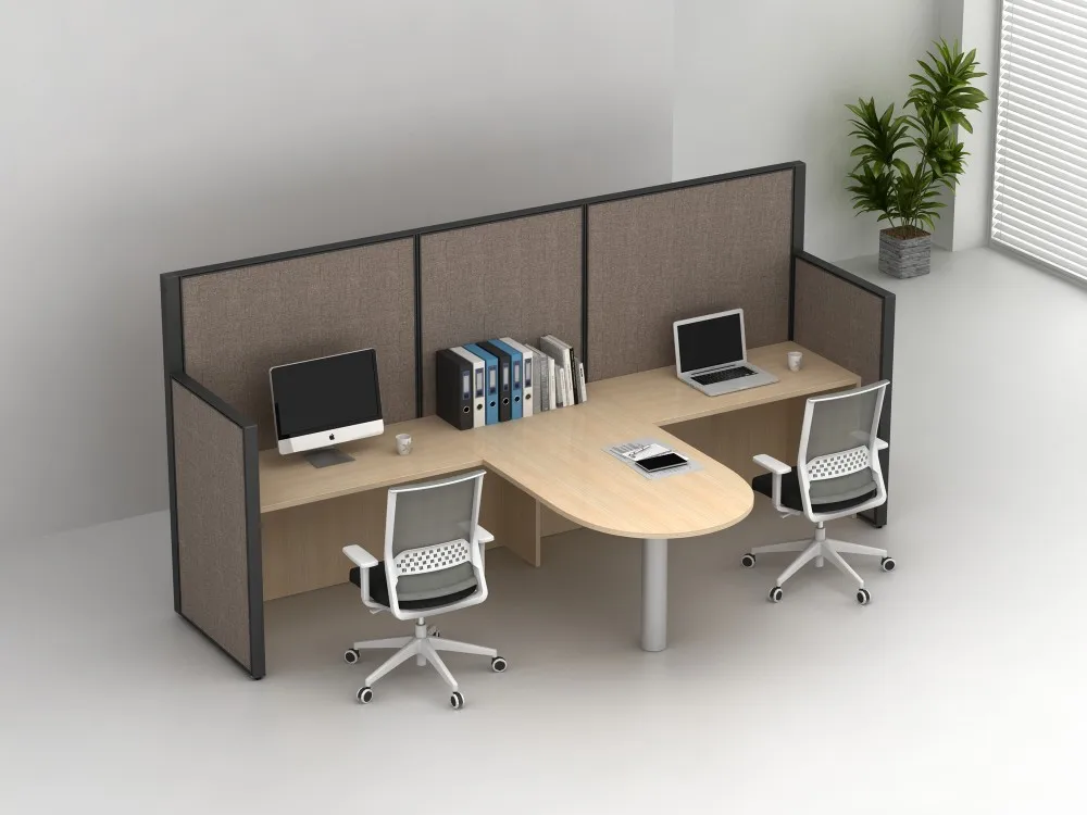 Office Cubicle For 4 Person,Wooden Office Cubicle,Office Cubicle Design ...