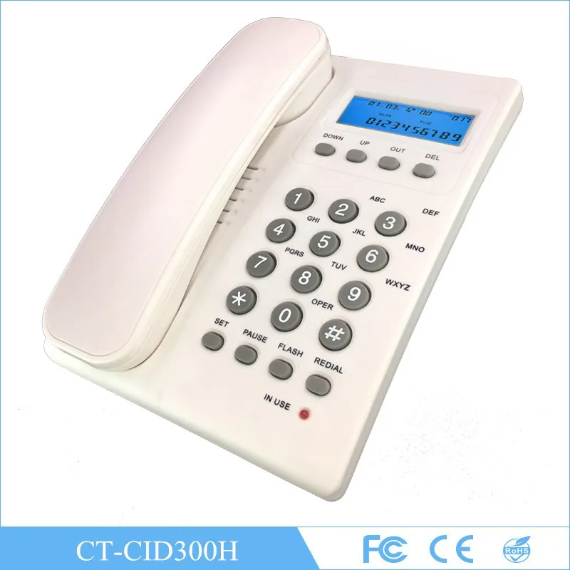 Basic Function Caller Id Analog Telephone Set With Report Function ...