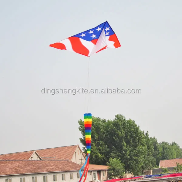 Customized American Flag Kite - Buy Flag Kite,American Flag Kite ...