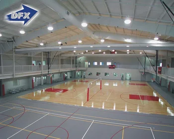 Basketball Court Metal Buildings Prefabricated Gym - Buy Prefabricated ...