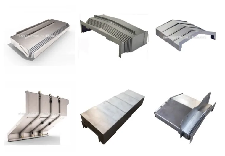 Shenghao Steel Telescopic Cover CNC Machine Guards