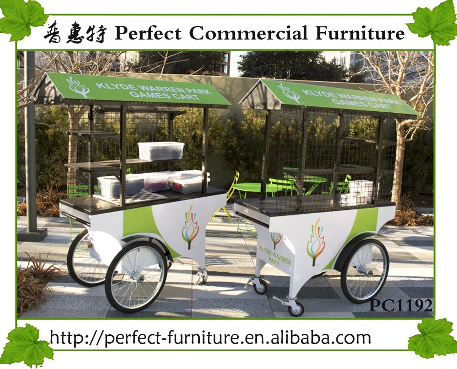 Vending Booth Kiosk Street Food Trolleys Used Fast Hamburgers Carts ...