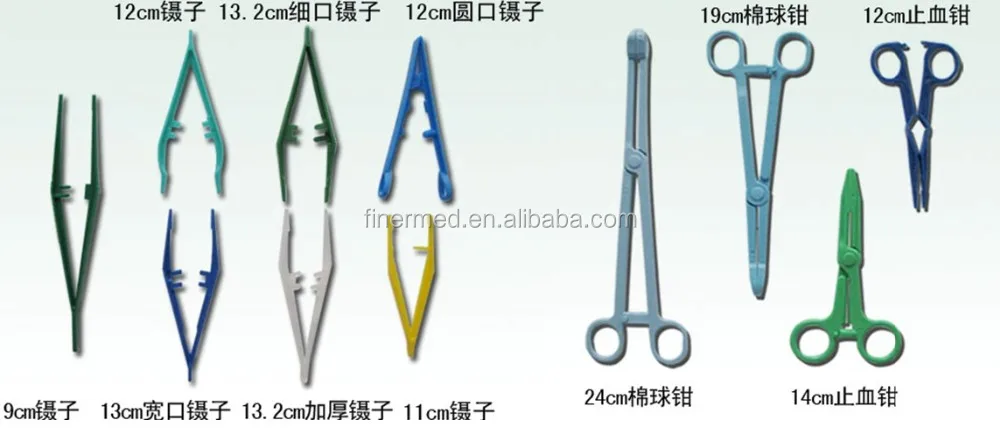 Medical Plastic Sterile Surgical Disposable Forceps - Buy Disposable ...