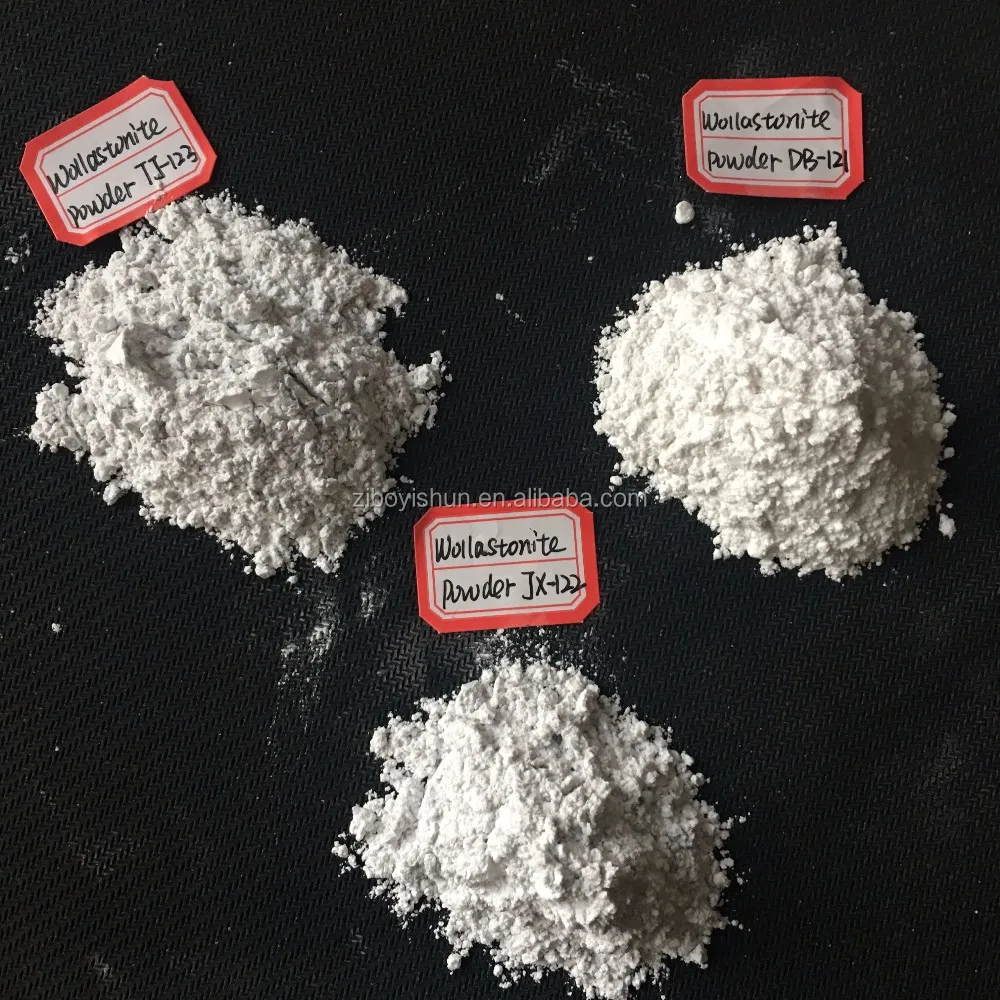 Ceramic Filler Wollastonite 325 Mesh Fine Powder From China Zibo - Buy ...