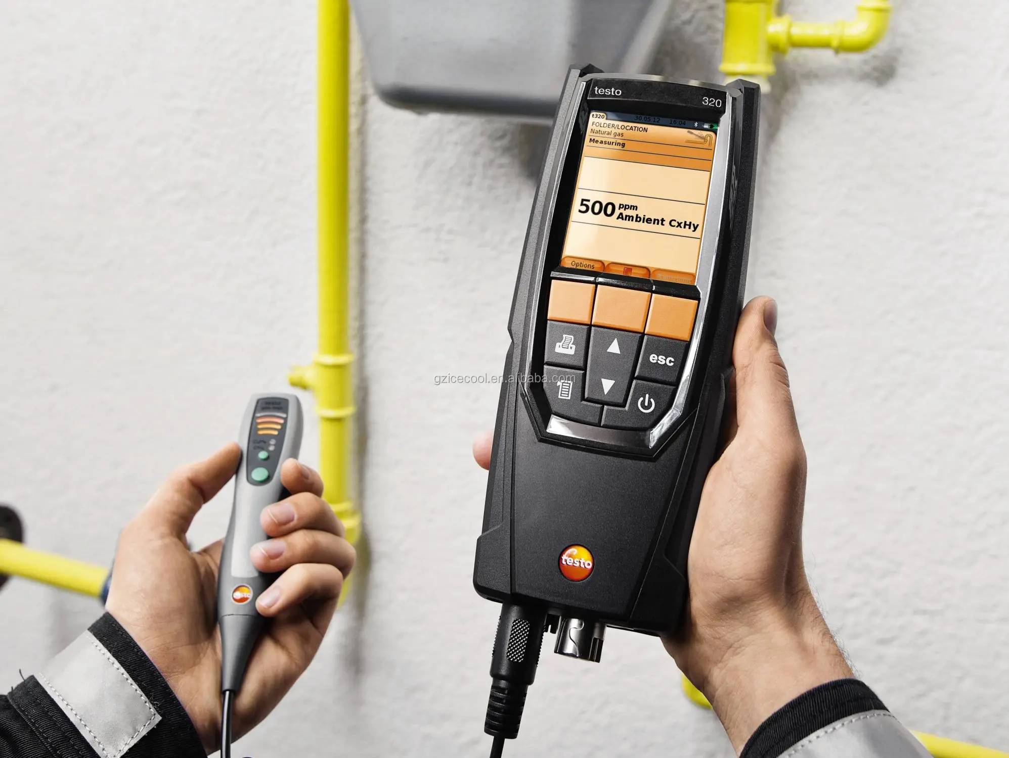 Testo 320 CO Measurement Flue Gas Analyzer for Heating Engineers
