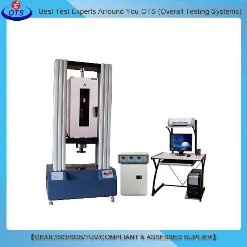 Utm Universal Tensile Testing Machine With Environmental Chamber High ...