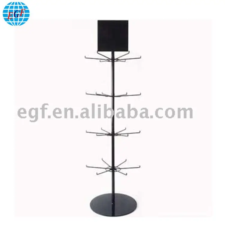 4 Tier Metal Spinning Flip Flop Display Floor Stand Rack With Sign ...