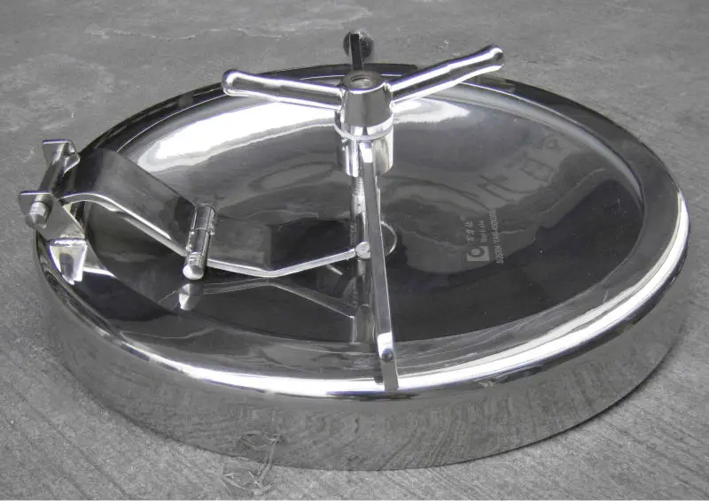 Square,Circular 304 316l Stainless Steel Manway Cover For Cap On The ...