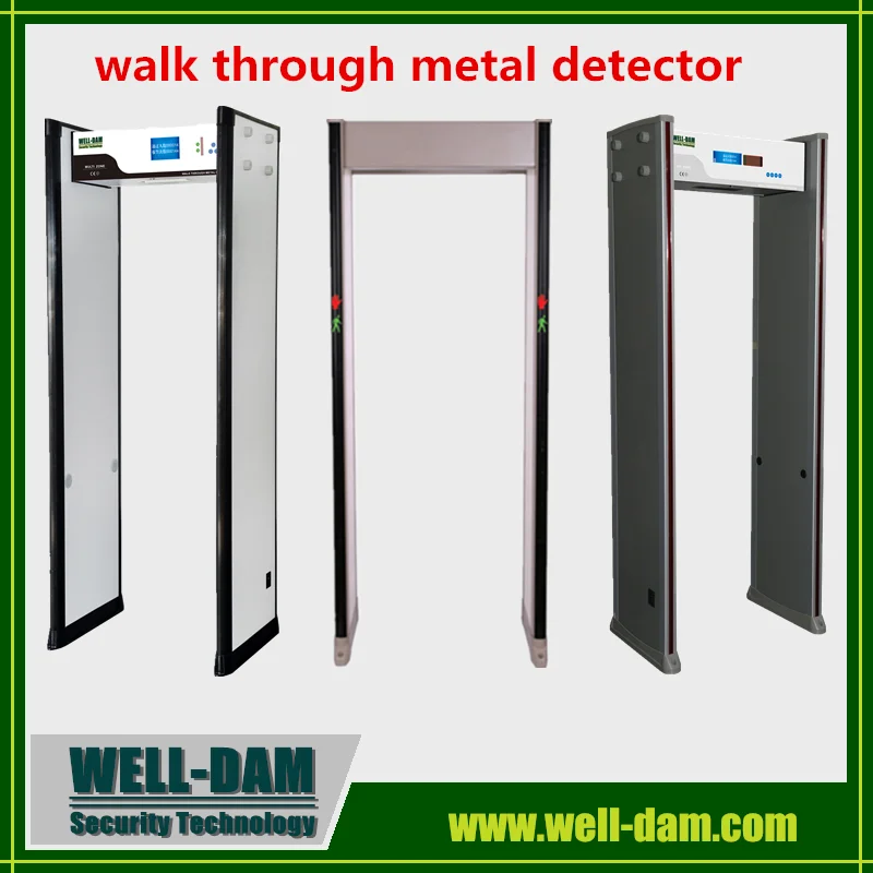 Pd6500 Walk Through Metal Detector,Library Security Gate - Buy Library ...