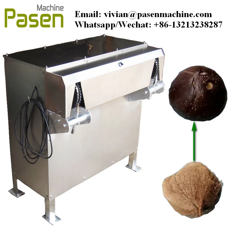 Automatic Coconut Shell Husker Machine / Coconut Husk Remover / Coconut ...