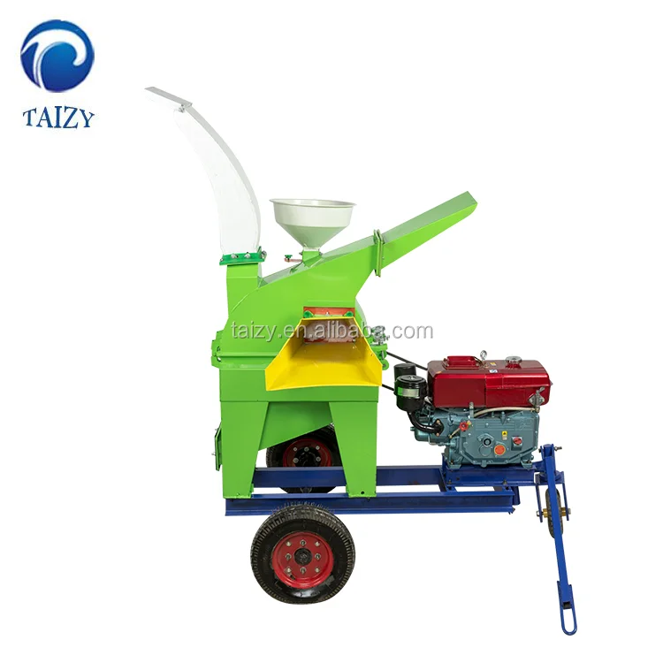 Farm Small Hay Chopper Hay Grass Straw Chaff Cutter - Buy Farm Chaff ...