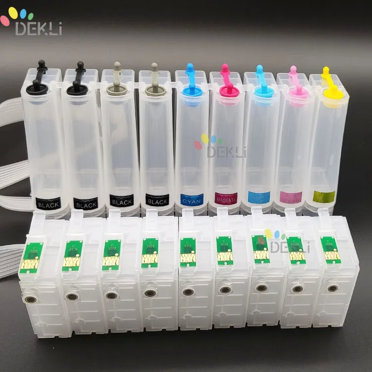 9 Color Inkjet Ciss System for Epson SureColor SC-P600 CIS System Ciss ...