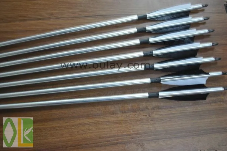 Golden Aluminum Arrow Shafts For Archery Arrows - Buy Archery Arrows ...