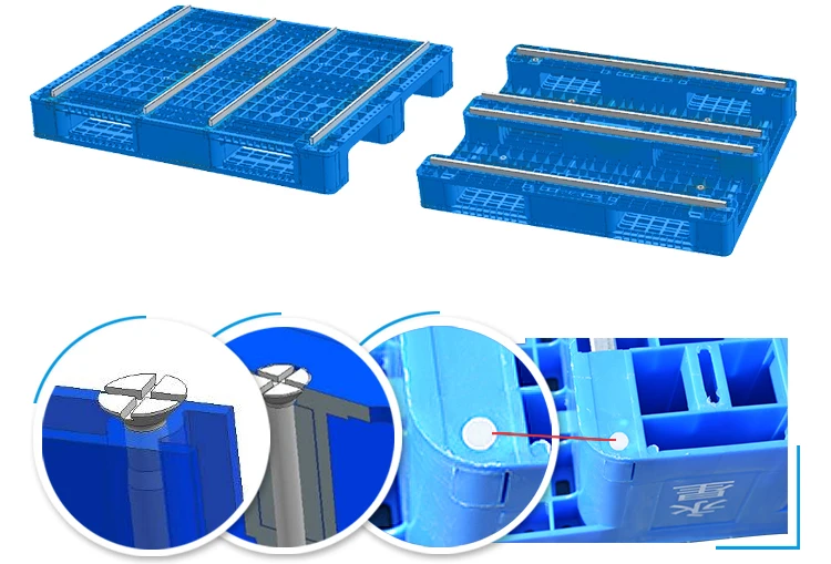 Automated Warehouse Systems Plastic Pallet - ISO/SGS Certified