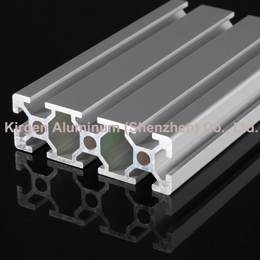 Chinese Manufactory Silver 2060 v-slot aluminum profile v-slot aluminum ...