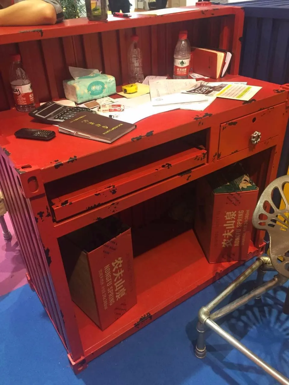 Shipping Container Furniture Reception Desk Office Reception - Buy ...