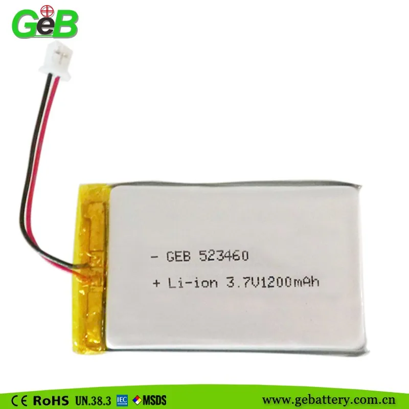 China Manufacturer Li-ion 602035 3.7v 400mah 1.48wh Lithium Polymer ...
