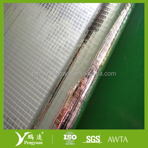 Metallized Pet Film Insulation Laminated With Polypropylene And Scrim ...