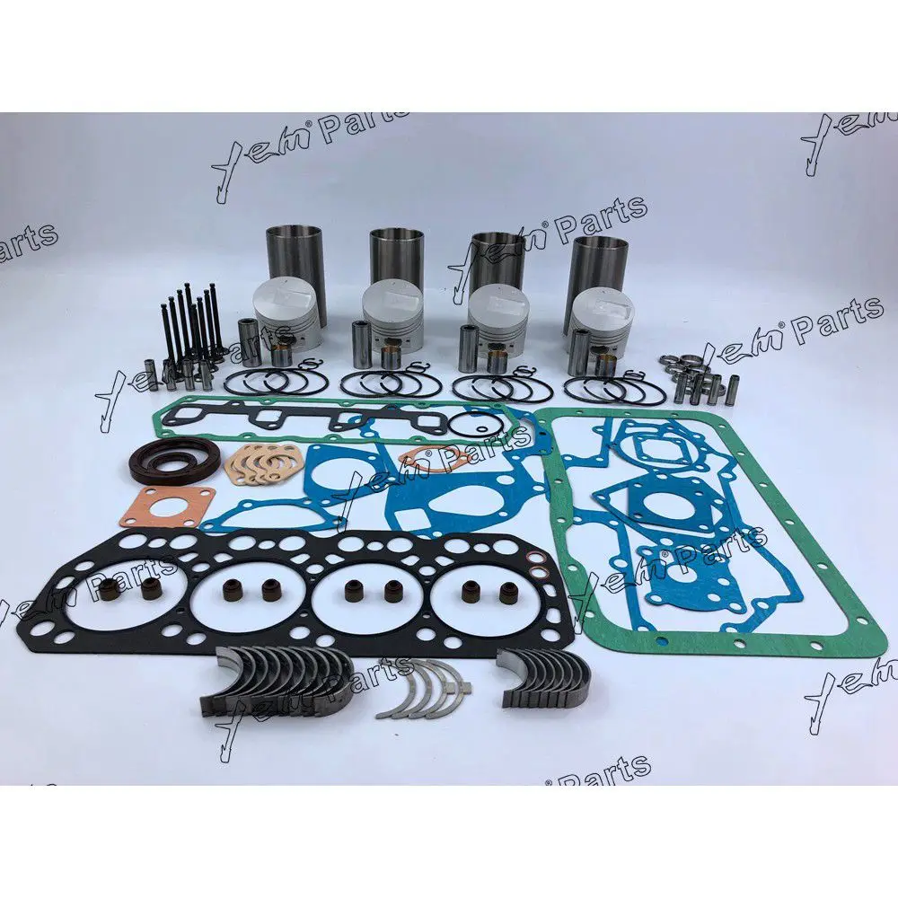 K4n Engine Overhaul Rebuild Kit With Gasket Set Engine Valves Main ...