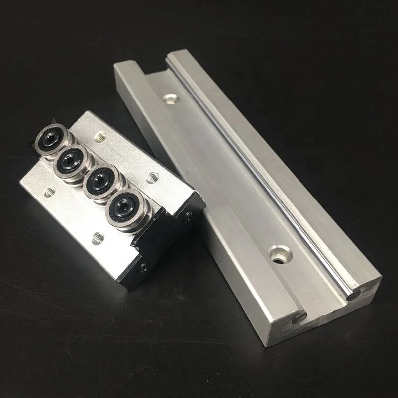 Double Axial Core Roller Linear Guide Bearing Sgr25 Linear Rail - Buy ...