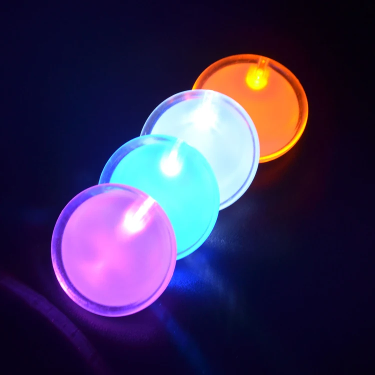 Custom LED Acrylic Flashing Badge - Perfect Party Favor