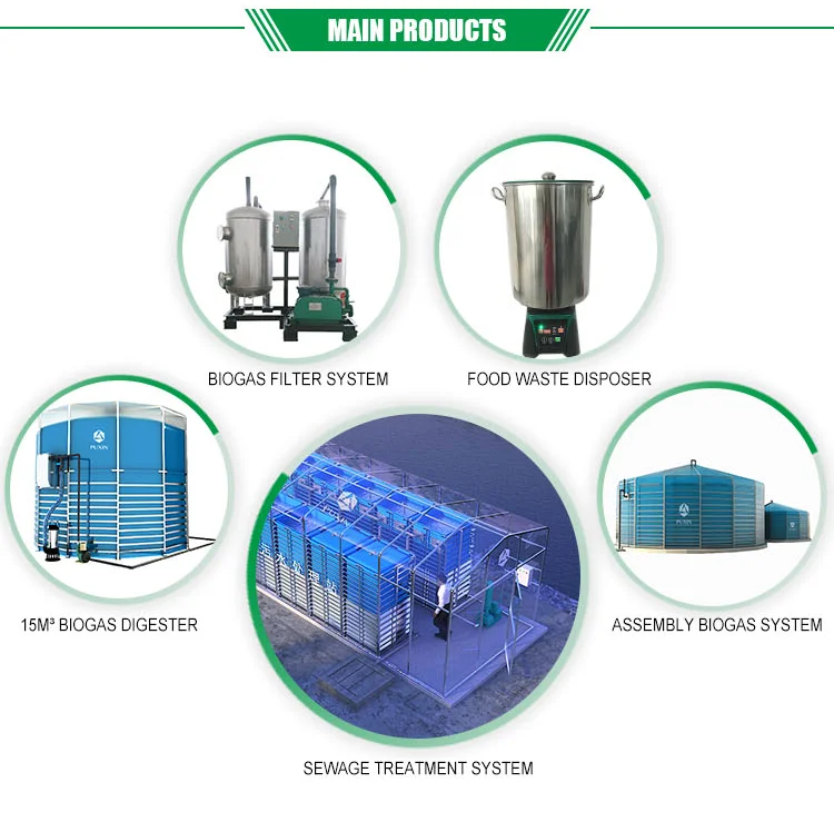 Small Farm Biodigester Anaerobic Biogas Digester - Buy Biodigester ...