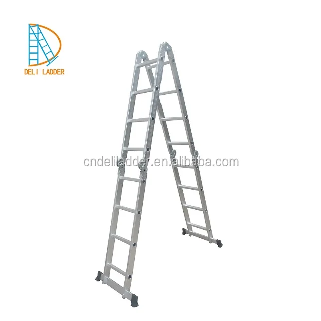 4x4 Multi Purpose Aluminium Ladder EN131 - 300 Lbs Capacity