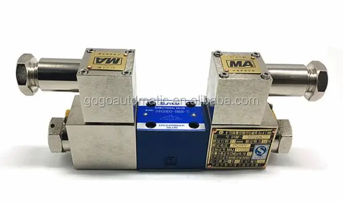 Válvula Solenoide a prueba de explosiones, válvula de inversión electromagnética hidráulica a ...