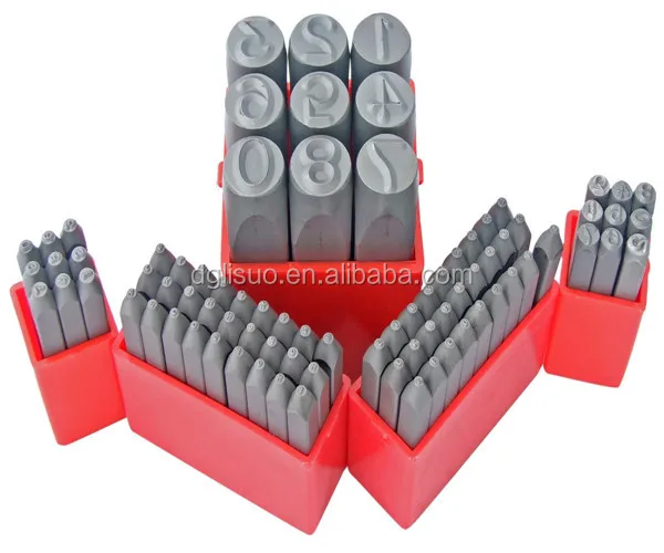 Steel Stamping Letter & Number Punches Sets - Buy Letter & Number ...