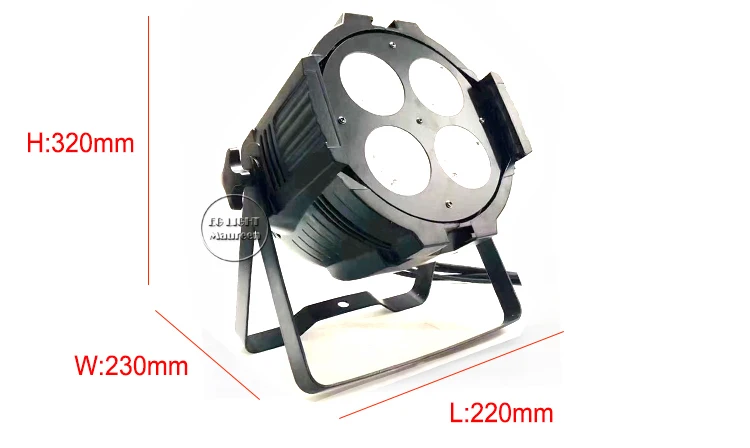 Full Color 200w Cob Led Par Can Stage Wash Light For Wedding Rental ...