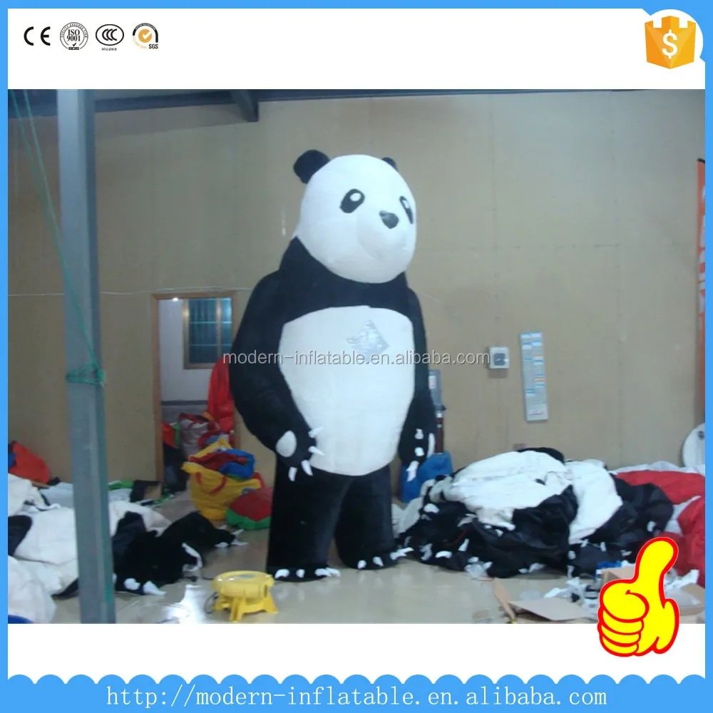 2020 New Inflatable Yellow Cartoon Mascot Duck for Advertising Promotion