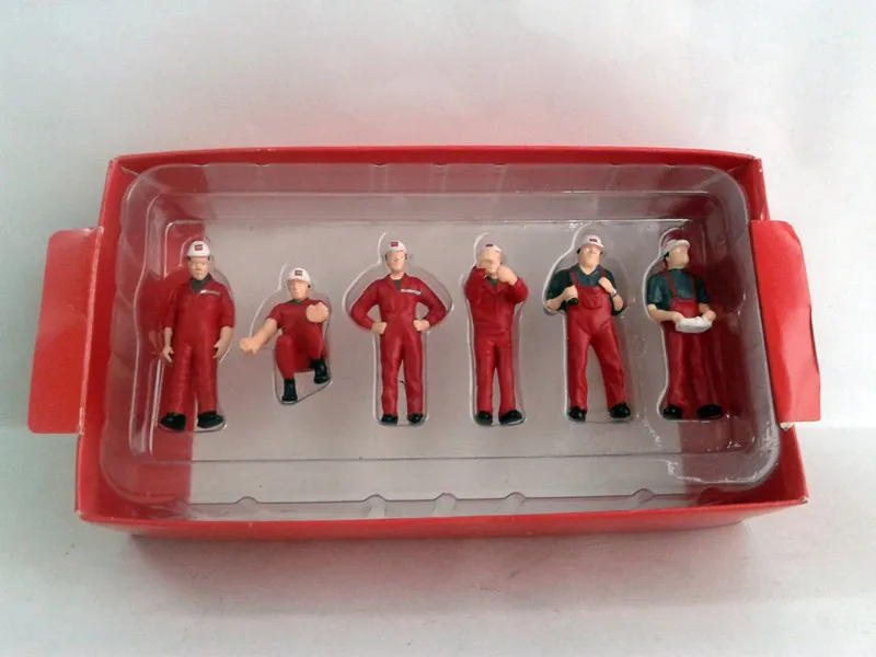 1/ 50 Scale Construction Worker Plastic Miniature Human Figure For ...