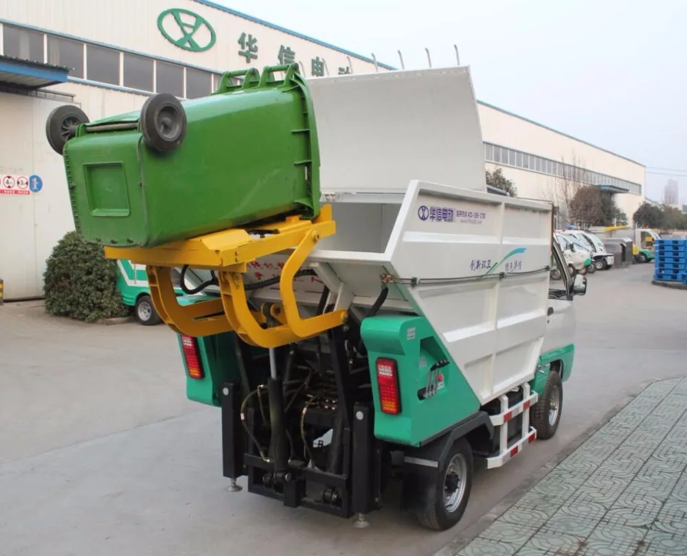 1 Toneladas De La Batería Operado De Recolección De Basura Compacta ...