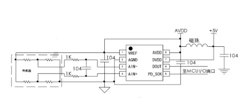 Tm7711 Module Electronic Load Cell 24 Bit Ad Module Mcu Pressure Sensor Hx710a Buy Tm7711