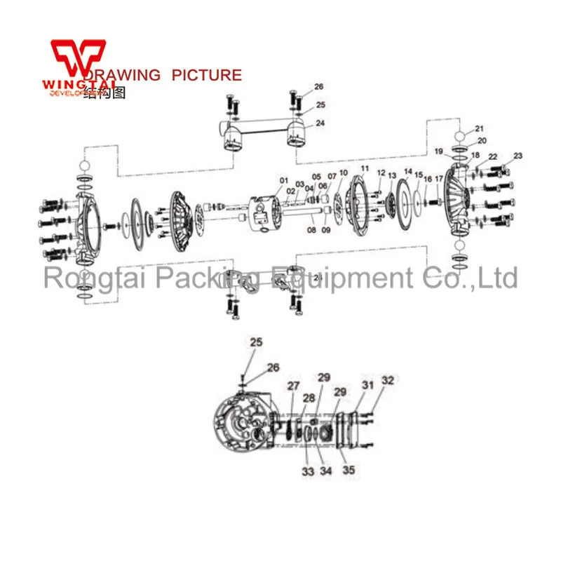 BML-20 3/4" Flexo Ink Pump - Reliable Pneumatic Solution